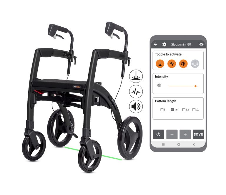 Rollz rollator walkers move along with you, wherever you go