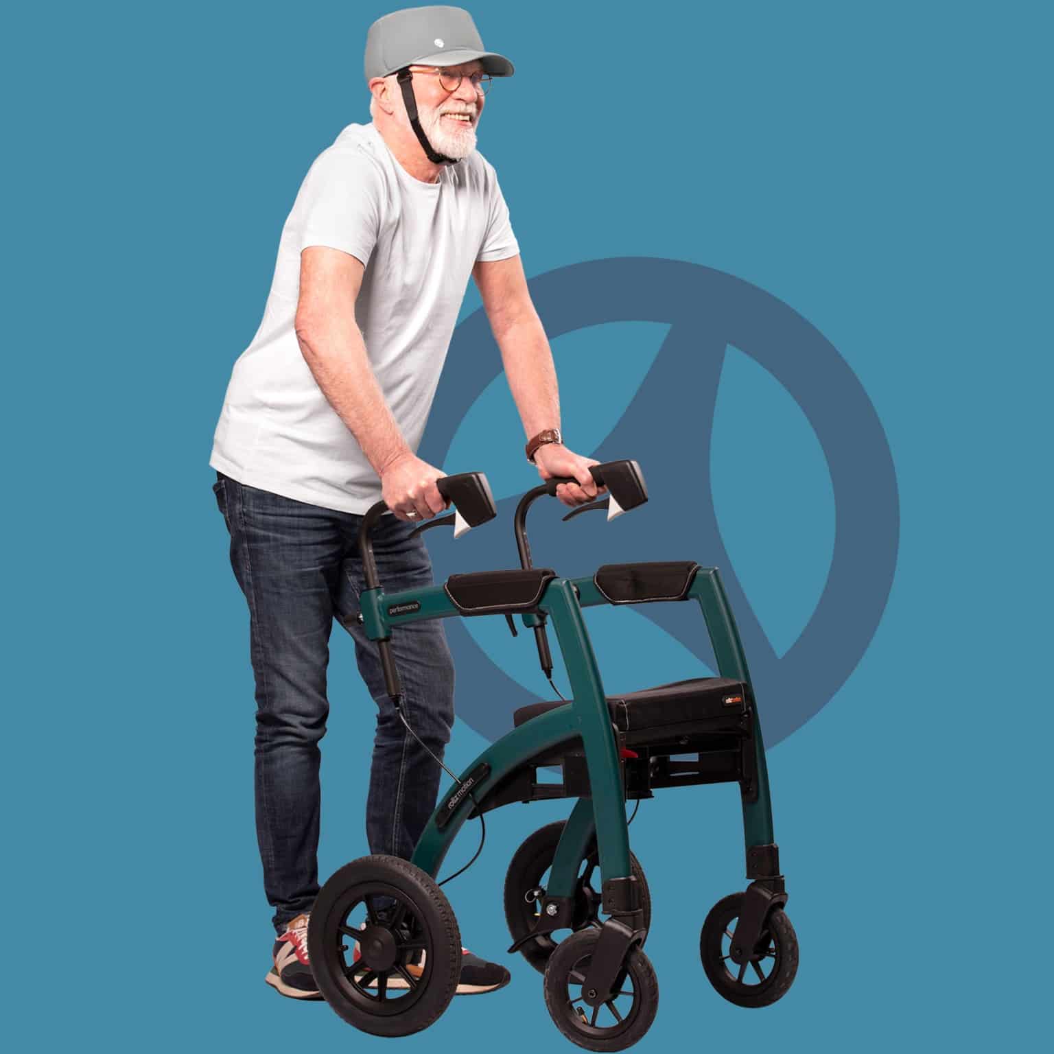 All-Terrain Rollator | for Off-Road & Rough Surfaces