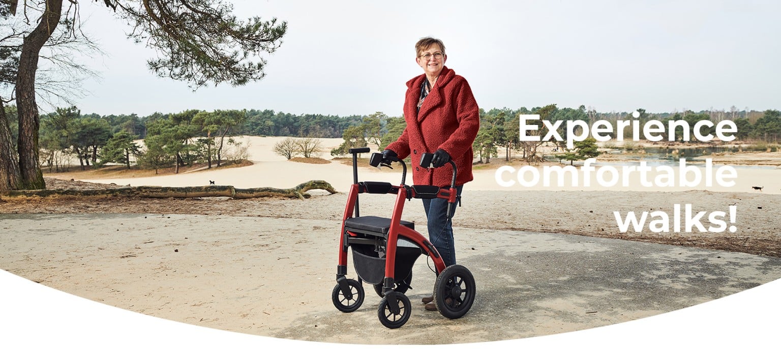 All-Terrain Rollator | for Off-Road & Rough Surfaces