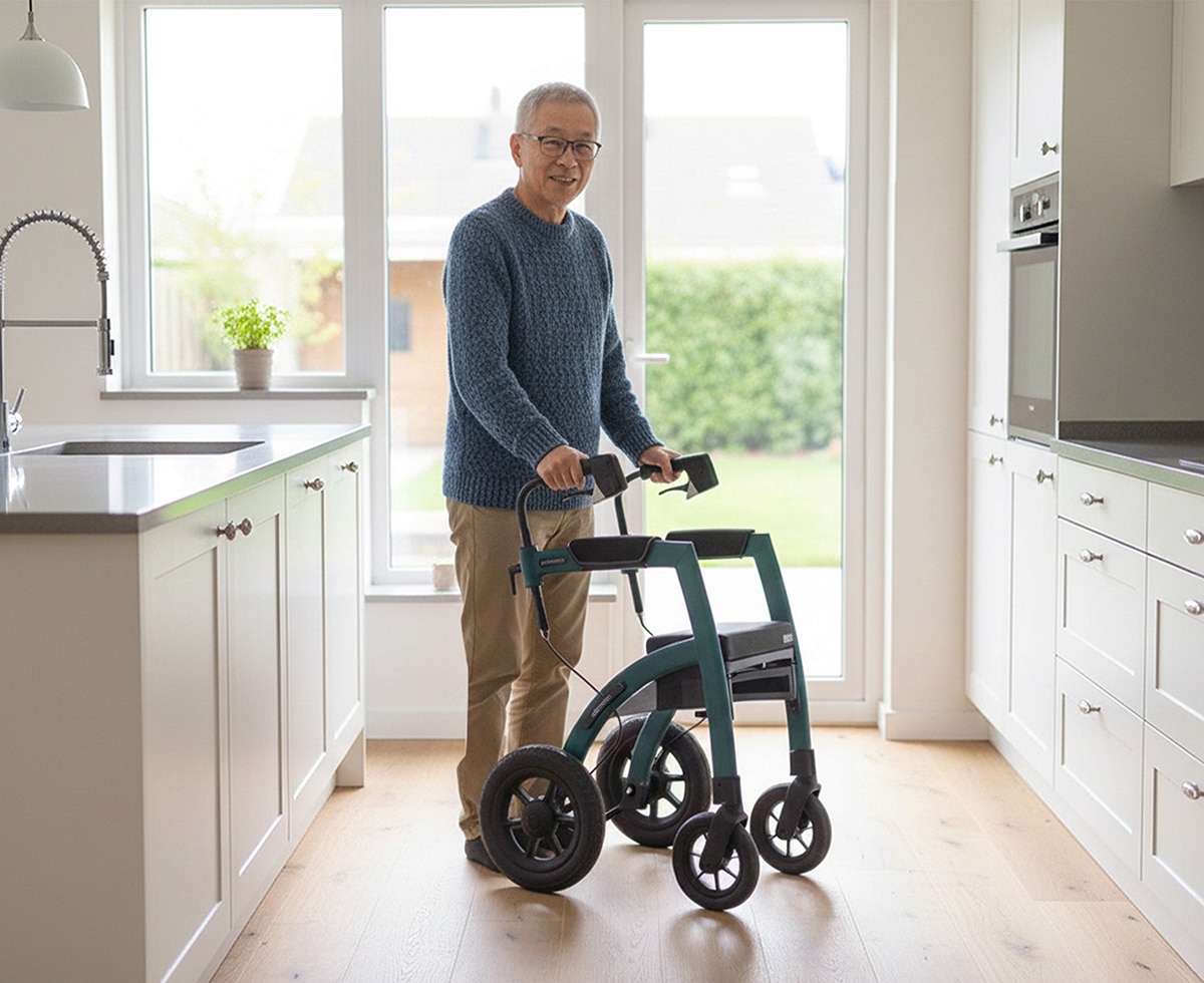 All-Terrain Rollator | for Off-Road & Rough Surfaces