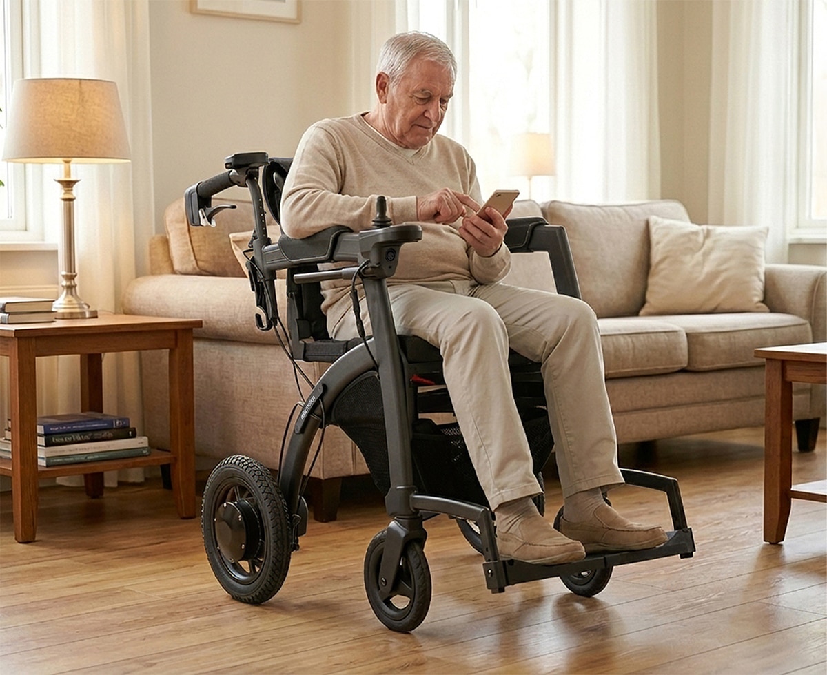 Lightweight Electric Wheelchair | Foldable & Portable